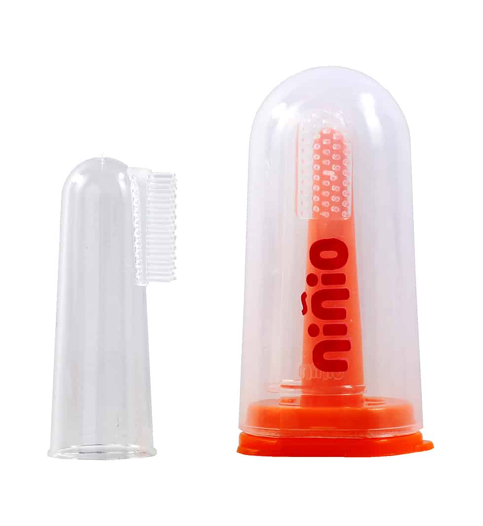 Choose BPA-Free Silicone Rubber Baby Finger Brush – Ninio